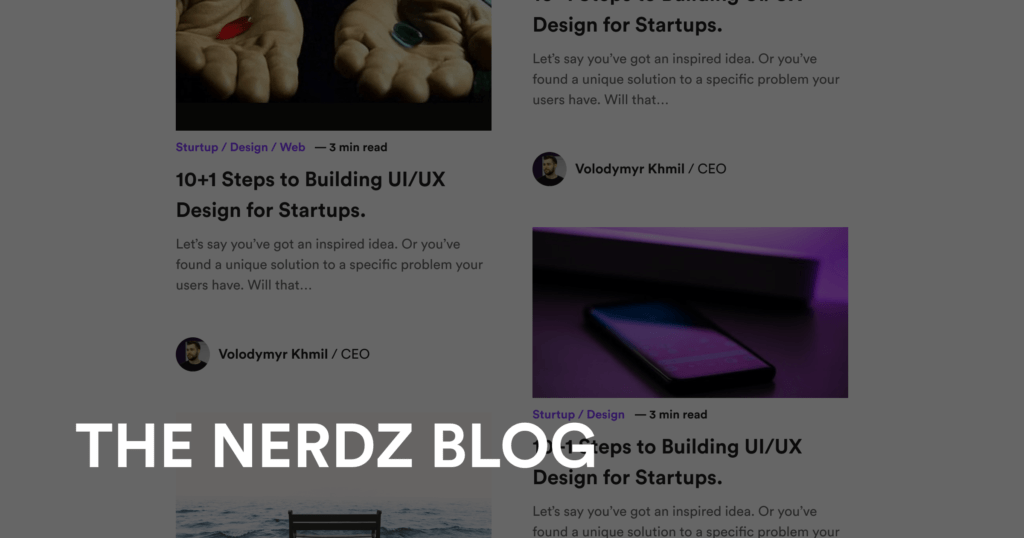 The NERDZ blog - NERDZ LAB
