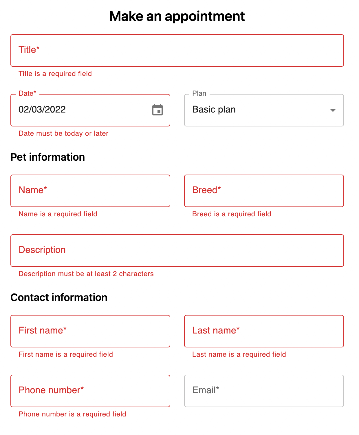  Effective Forms Using The Material UI And React Hook Form Utilities 